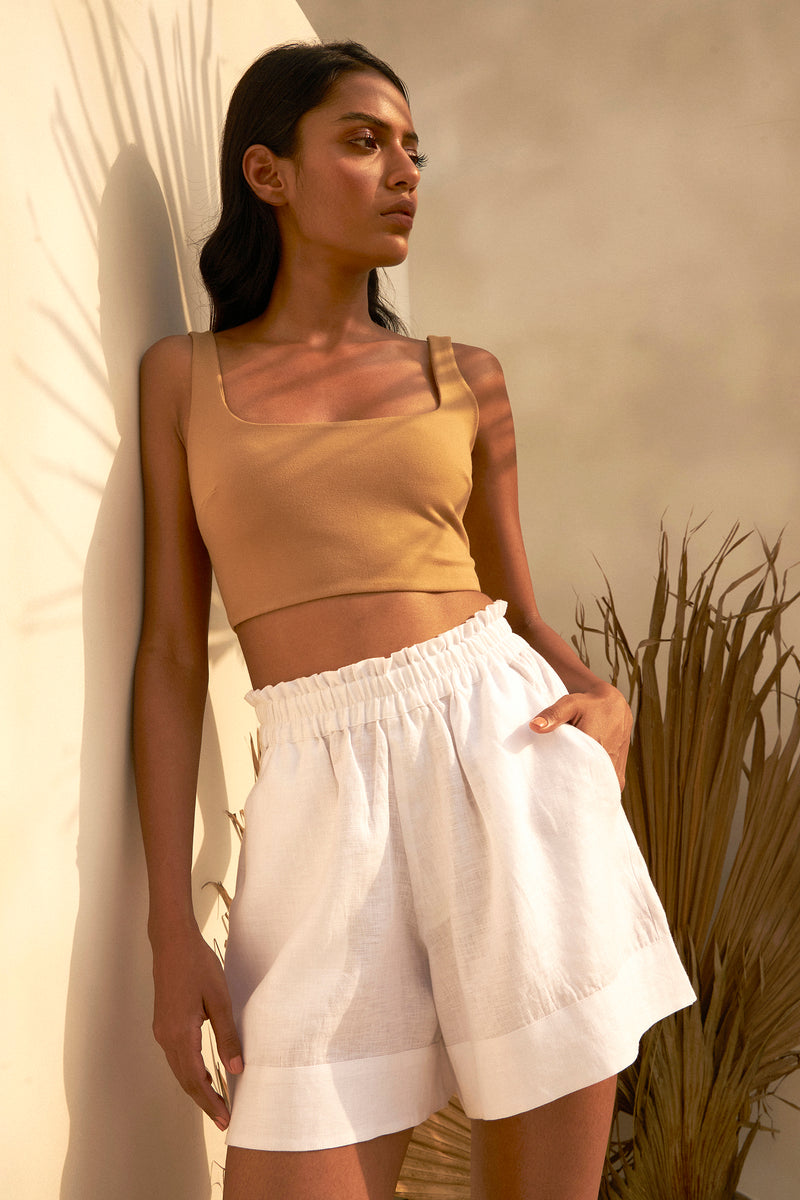 Sand Shorts (White) – SandByShirin
